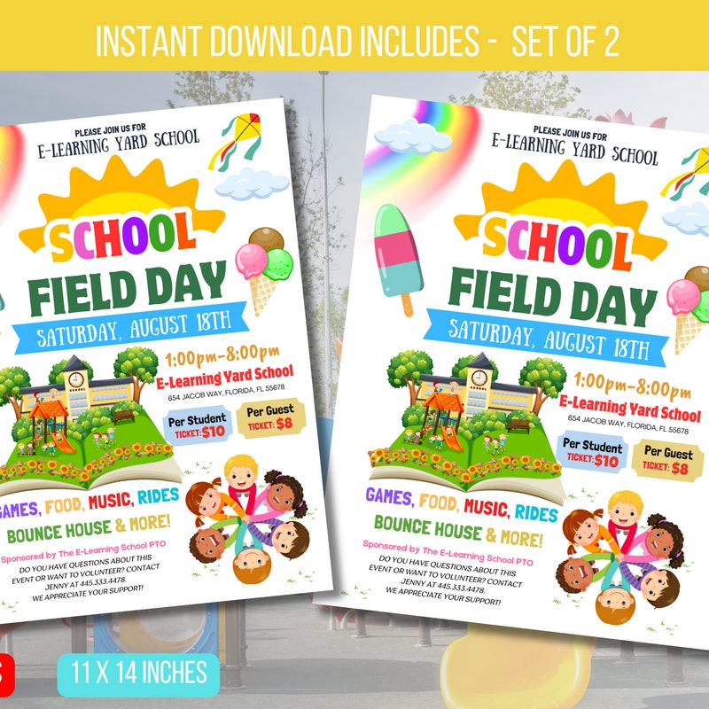 Field Day Invitation - Etsy