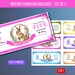 EDITABLE Easter Bunny Play Money, Easter Hunt Bunny Bucks, Printable ...