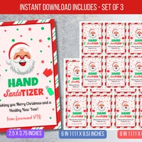 Printable Christmas Gift Tags, Holiday Favor Tags, Merry Christmas Tags ...