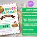 EDITABLE Baked Potato Bar Flyer, School Fundraiser Invitation ...