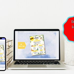 EDITABLE June Newsletter Template, Classroom Printable Handout Flyer ...