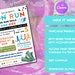 EDITABLE Color Run Invitation Flyer, School Community Fundraiser Event ...