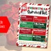 EDITABLE Christmas Survival Kit Template, Christmas Thank You Gift ...