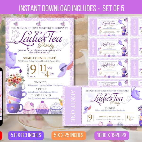 Church Ladies Day Flyer - Etsy