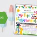 EDITABLE Icey Popsicle Playground Flyer, Popsicles on the Playground ...