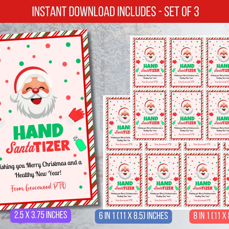Santa Tizer - Etsy