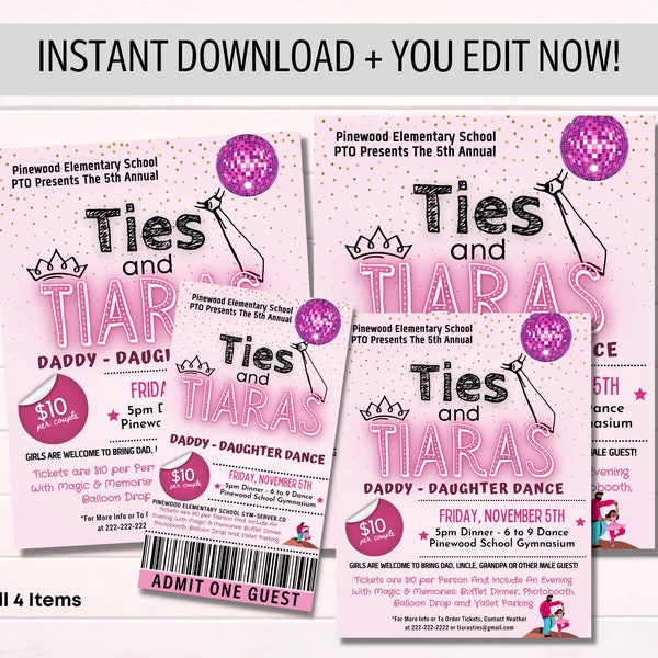Tutus and Ties - Etsy