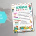 EDITABLE Teacher Survival Kit Template, Teacher Thank You Gift ...