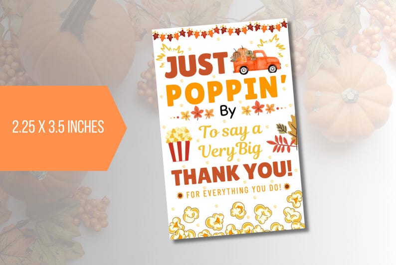 EDITABLE Fall Thank You Tags, Happy Thanksgiving Gift Tags Appreciation ...