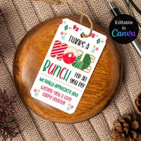 Sub Sandwich Gift Tag, There is No Sub-stitute for You Gift Tag Teacher ...