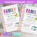 EDITABLE Family Literacy Night Flyer, PTO PTA Reading Book Sale School ...