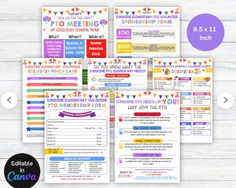 EDITABLE Baseball Fundraiser Flyer, Printable PTA PTO Flyer, School ...
