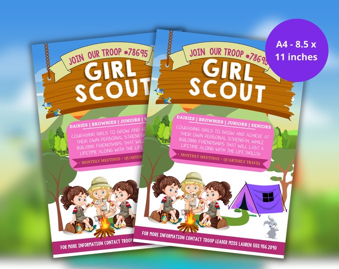 Cub Scout Recruitment Flyer - Etsy