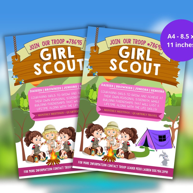 Girl Scout - Etsy