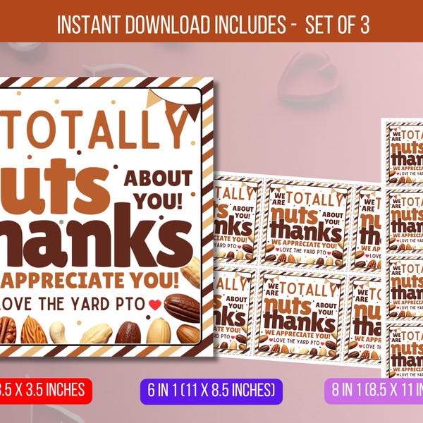 Nuts Gift Tags - 60+ Gift Ideas for 2026