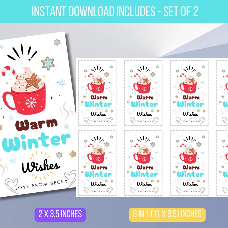 Winter Gift Tags - 60+ Gift Ideas for 2025