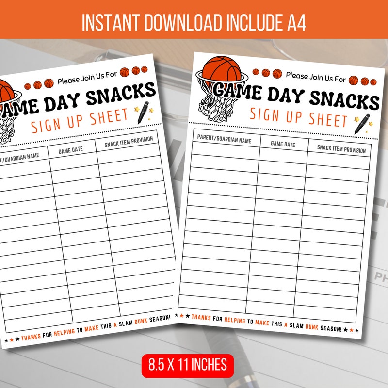 Sign up for Basketball - Etsy