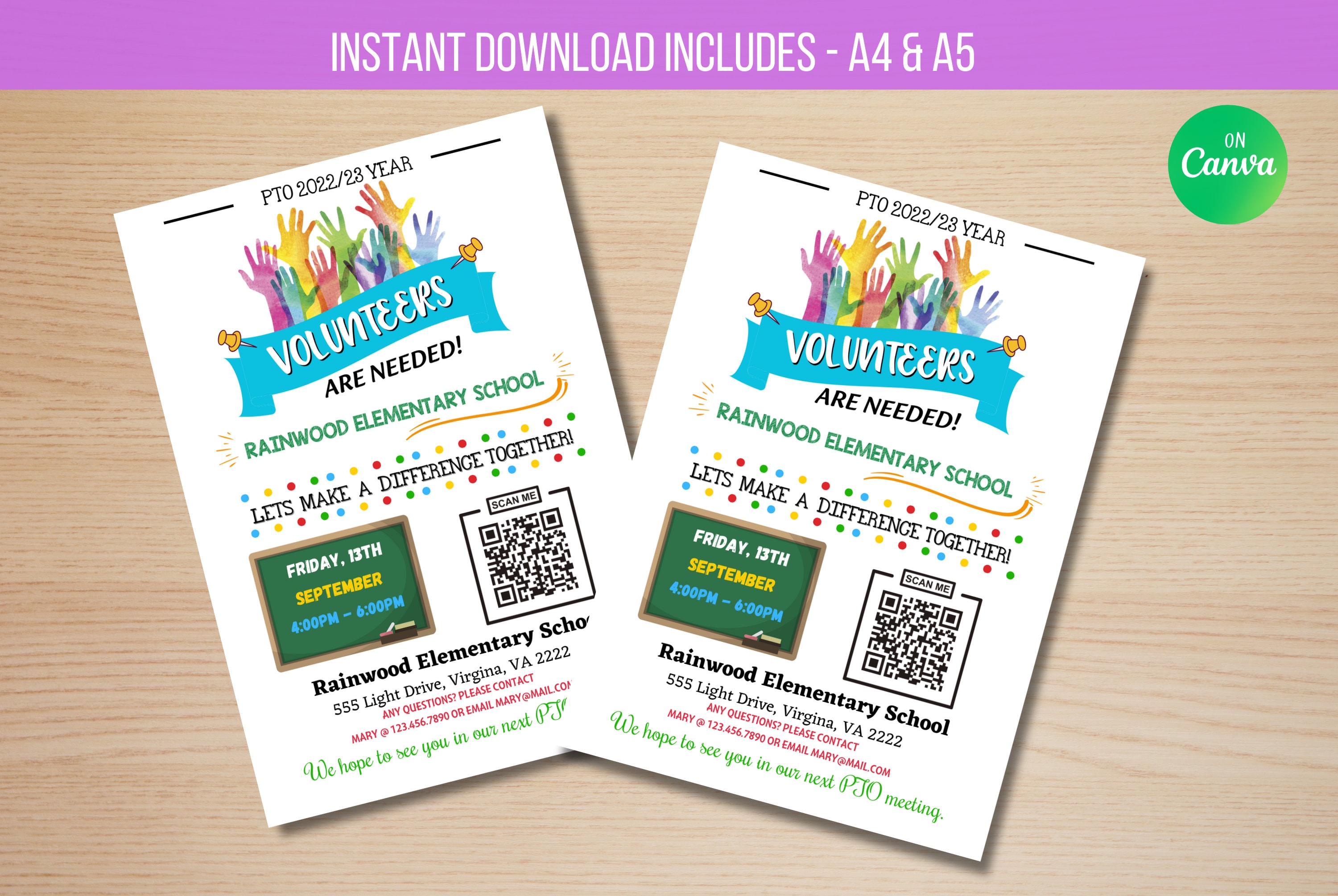 EDITABLE Volunteer Recruitment Flyer, Volunteers Needed Flyer Template ...