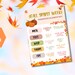 EDITABLE Fall Spirit Week Schedule Template, Printable Spirit Week ...