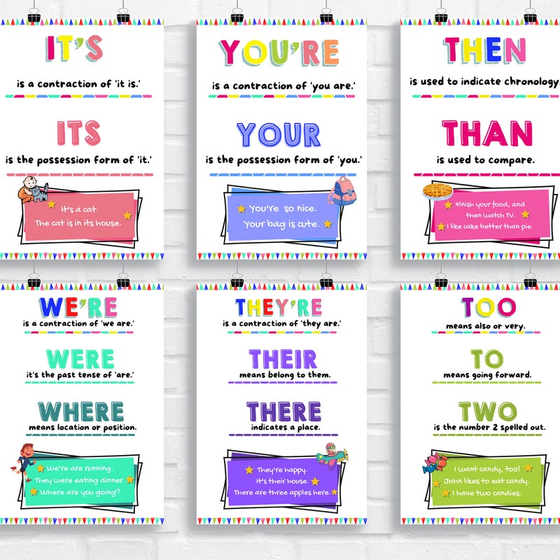 Punctuation Poster - Etsy