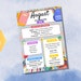 EDITABLE August Newsletter Template, Classroom Printable Handout Flyer ...