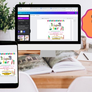 Science Fair Editable Flyer, PRINTABLE Template for School Event ...