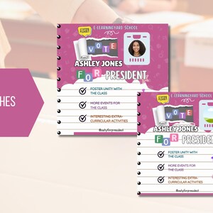 EDITABLE Presidential Campaign Poster, Dont Blow It Class Campaign ...