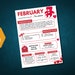 EDITABLE February Newsletter Template, Classroom Printable Handout ...