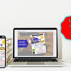 EDITABLE Baked Potato Bar Flyer, School Fundraiser Invitation ...