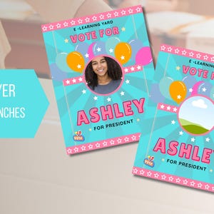 EDITABLE Presidential Campaign Poster, Dont Blow It Class Campaign ...