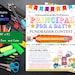 EDITABLE Principal for a Day Contest Fundraiser Flyer - Etsy