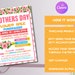 EDITABLE Mother's Day Flower Fundraiser Flyer, Printable Invite ...