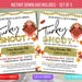 EDITABLE Turkey Trap Shoot Fundraiser, Thanksgiving Fundraiser Flyer ...