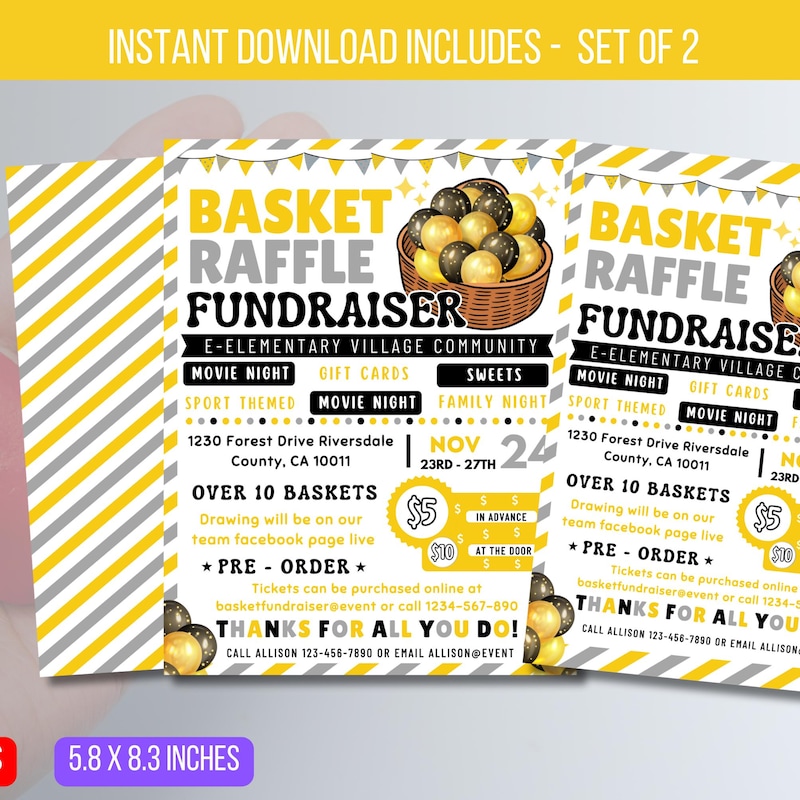 Raffle Baskets - Etsy