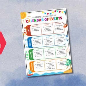 PRINTABLE Monthly PTO PTA Flyer Editable Handout, Volunteer Meeting ...