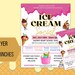 Ice Cream Flyer, Teacher Appreciation Week, Ice Cream Social Flyer ...