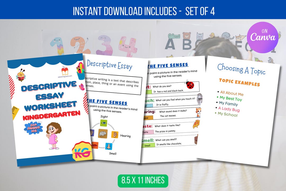 Magical Description Writing Worksheet - Etsy