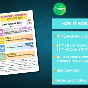 EDITABLE PTO PTA Recruitment Flyer, Join Pto/pta Parent Newsletter ...