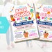 EDITABLE Back to School Picnic Invite, School Picnic Party Invite, End ...