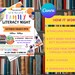 Editable Family Literacy Night Flyer, PTO PTA Reading Book Sale School ...