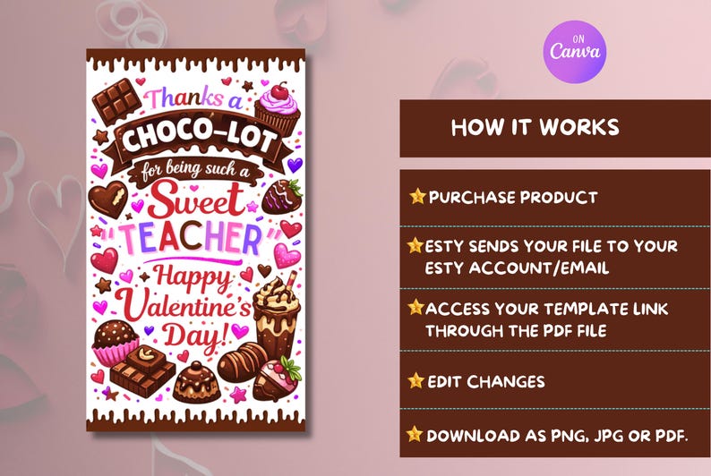 EDITABLE Thanks A Choco-lot for All That You Do Tag, Chocolate Teacher ...