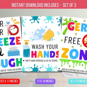 EDITABLE School Health Posters, School Wall Poster, Wall Art, Doctor ...