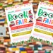 EDITABLE Book Fair Flyer Printable School Fundraiser Invitation ...