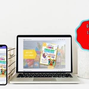 EDITABLE School Field Day Flyer, School Family Benefit Carnival ...