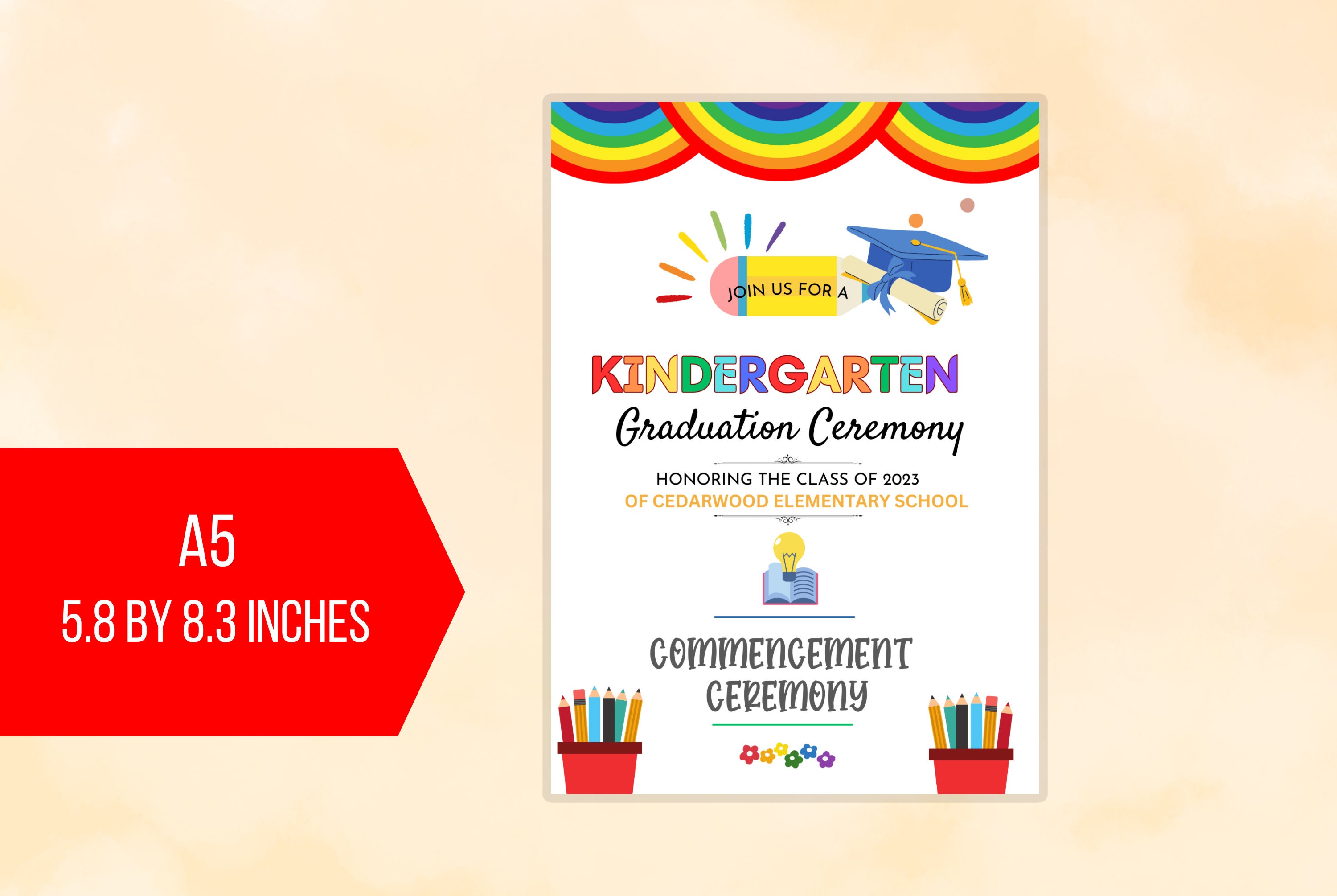 Graduation Set Future is so Bright, Evite, Invite Printable ...