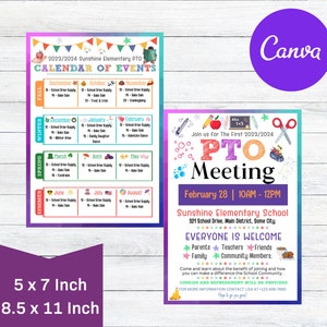 PTO Bundle, Pto/pta Information Meeting Flyer, Why Join the PTO, Pto ...
