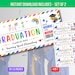 EDITABLE Pre School Graduation Ticket, Kindergarten Graduation, School ...