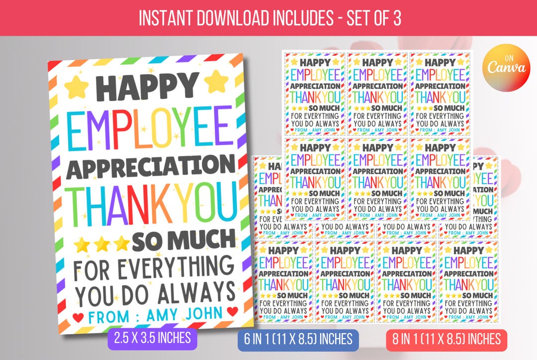 EDITABLE Teacher Appreciation Week Gift Tag Template, Teacher ...
