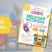EDITABLE School Field Day Flyer, School Family Benefit Carnival ...