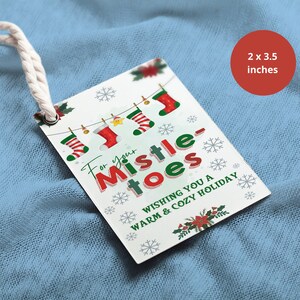 Editable/printable for Your Mistletoes Christmas Gift Tag, Christmas ...